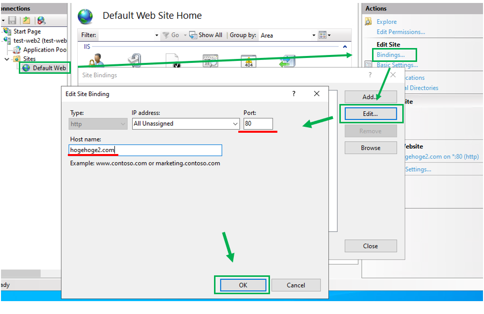 Application Gatewayのマルチリスナーで複数サイトを構成してみた