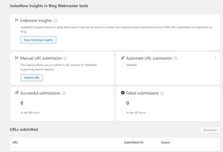 MicrosoftBingのIndexNowをプラグインで設定してみた